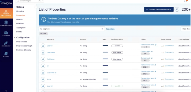 Zoom & Avis sur imagino - Benchmark CDP