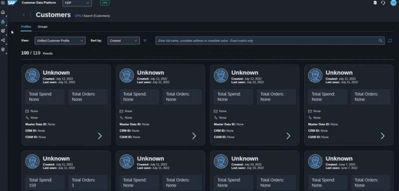Zoom & Avis sur SAP Cloud-Based CDP - Benchmark CDP