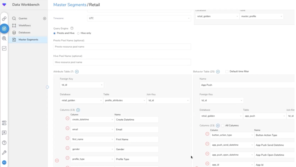 Zoom & Avis sur Treasure Data - Benchmark CDP