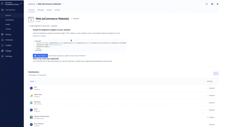 Zoom sur Twilio Segment - Benchmark CDP