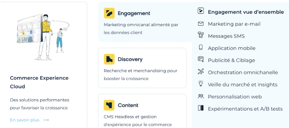 Zoom & Avis sur Bloomreach Engagement - Benchmark CDP
