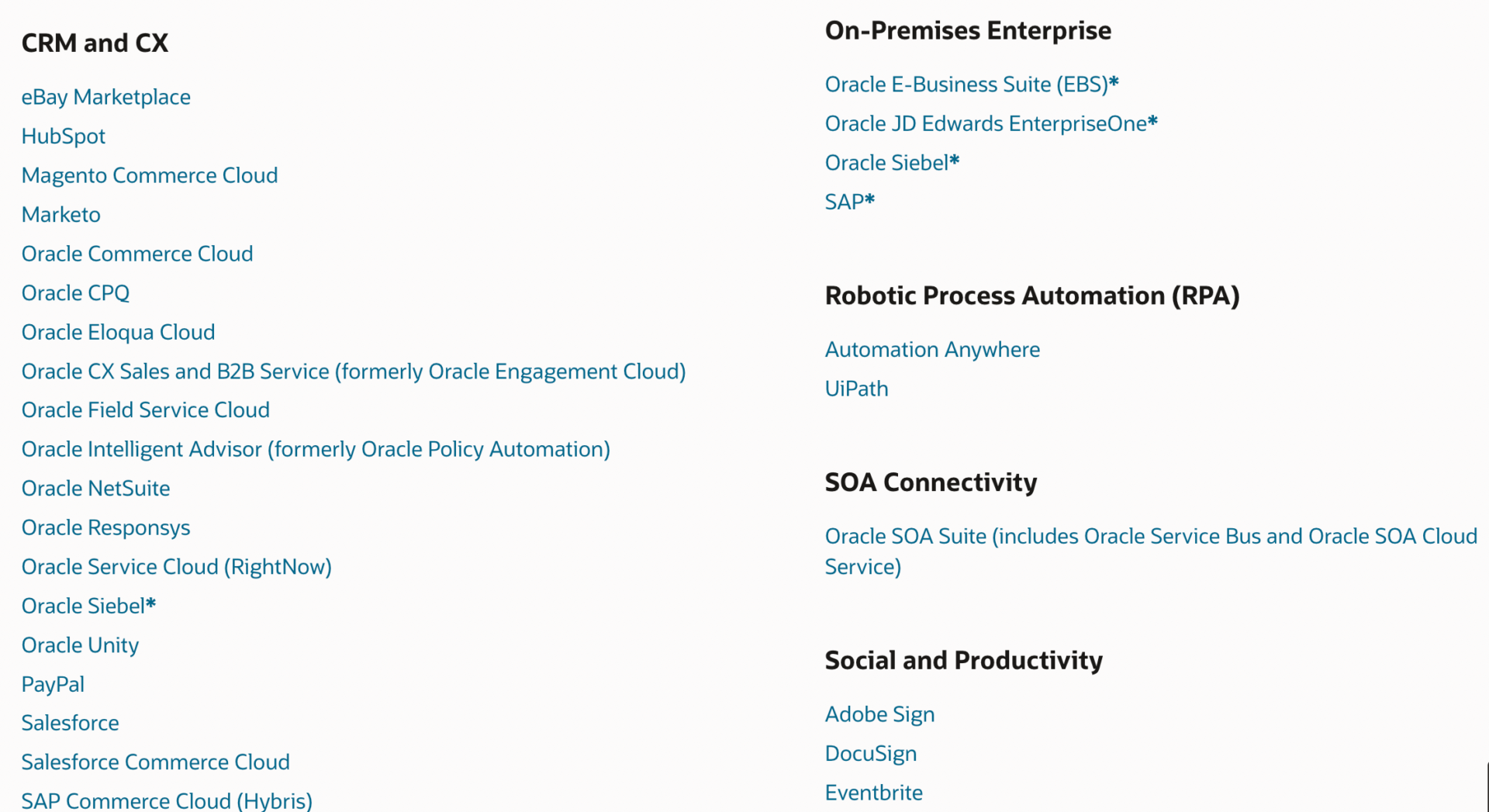 Zoom & Avis sur Oracle Unity CDP - Benchmark CDP