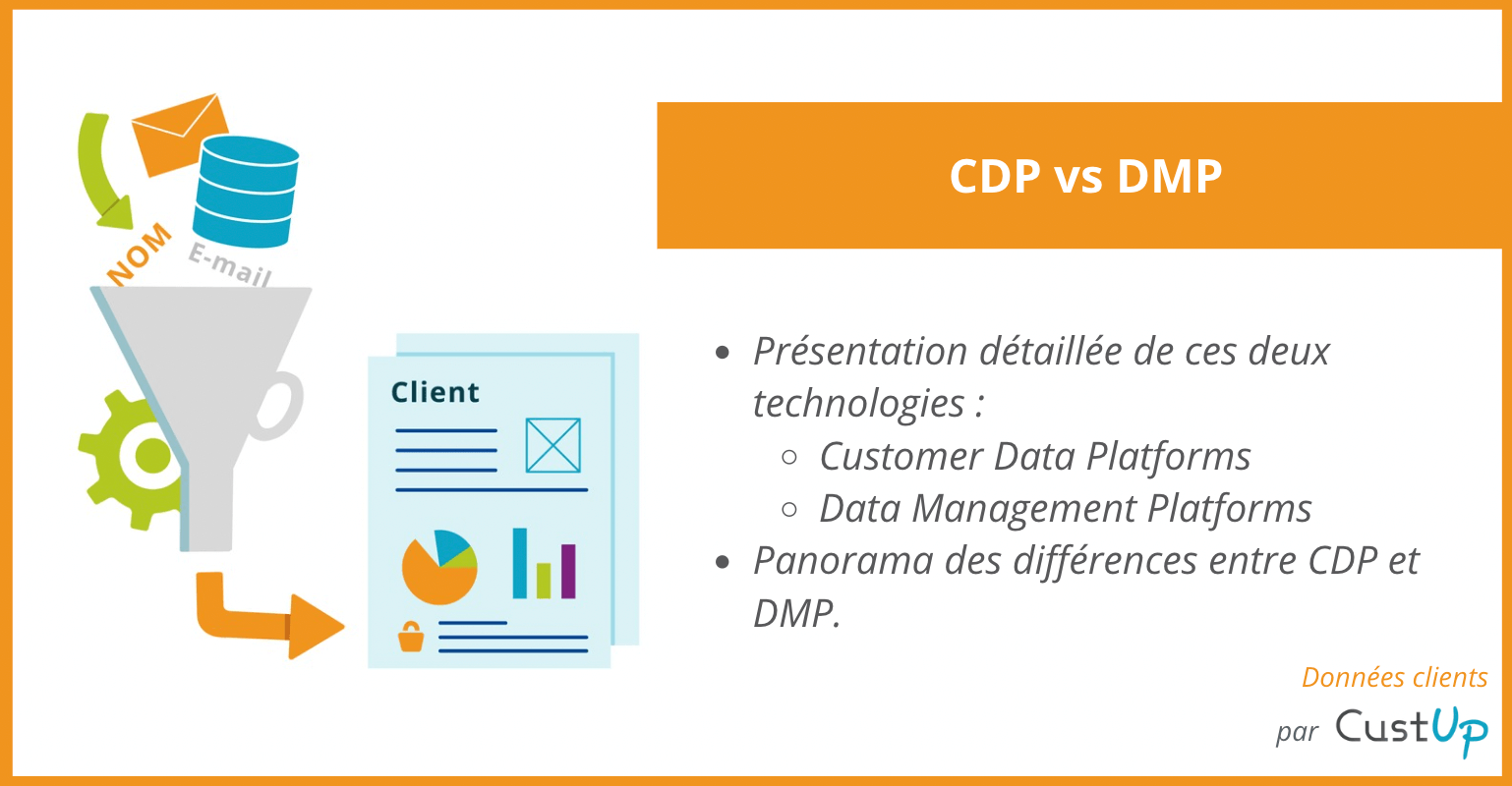 CDP vs DMP : Quelles différences entre ces 2 technologies