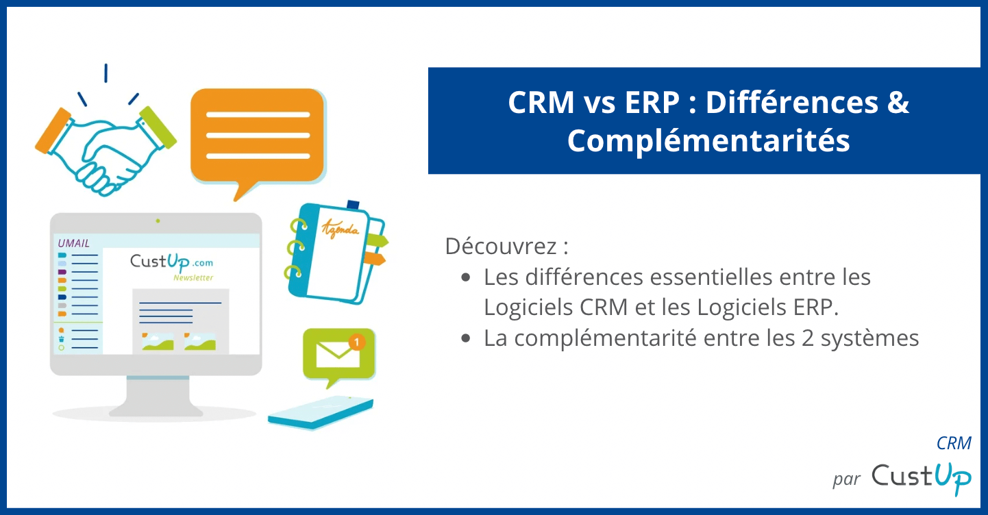 CRM vs ERP | Quelles différences ? | Comparatif